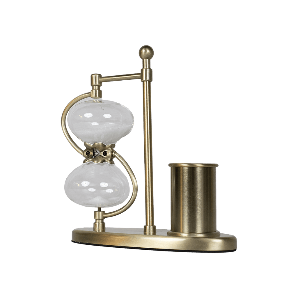 Vintage Hourglass with Pen Holder – 28-15 – Office Empire