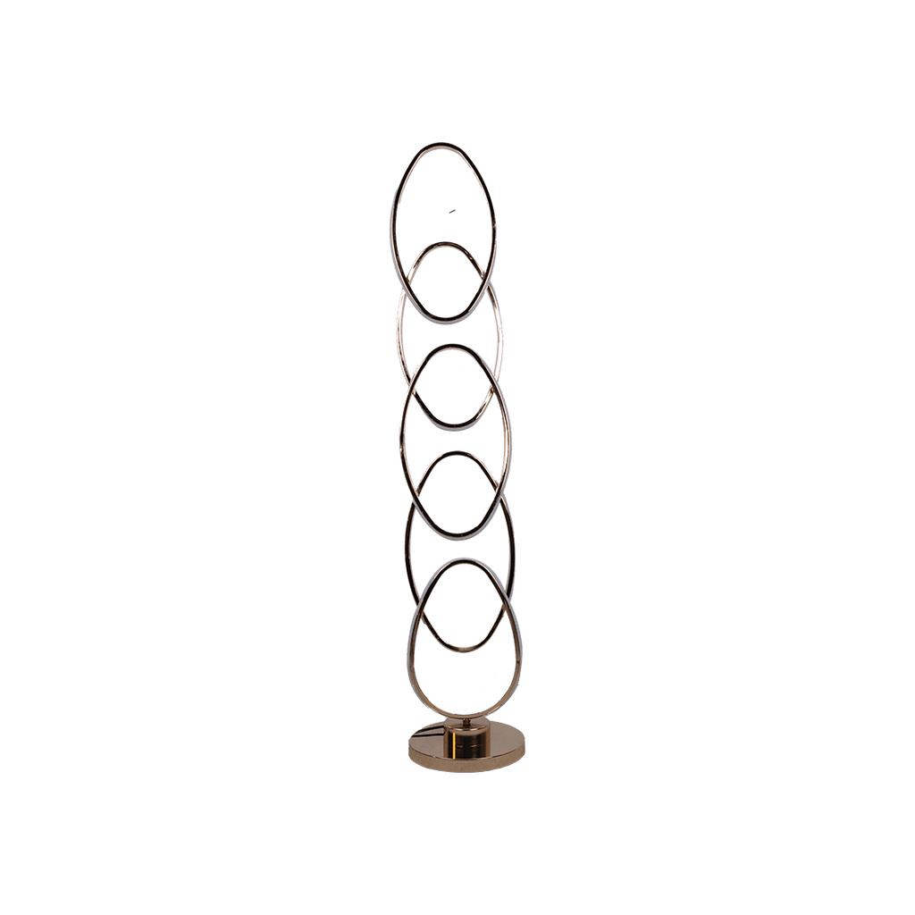 Modern Gold Ring LED Lamp - 78596 – Office Empire